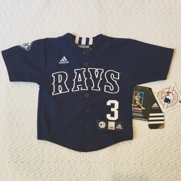 adidas | Shirts & Tops | Nwt Tampa Bay Rays Jersey Evan Longoria | Poshmark
